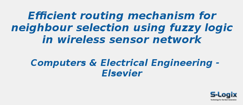 Efficient routing mechanism for neighbour selection - NS2 Projects | S-Logix