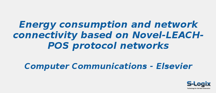 Energy consumption and network connectivity - NS2 Projects | S-Logix