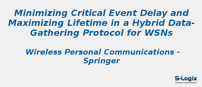 Minimizing Critical Event Delay - NS2 Projects | S-Logix
