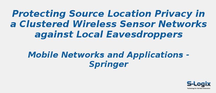 Protecting Source Location Privacy In A Clustered Ns2 Projects S Logix